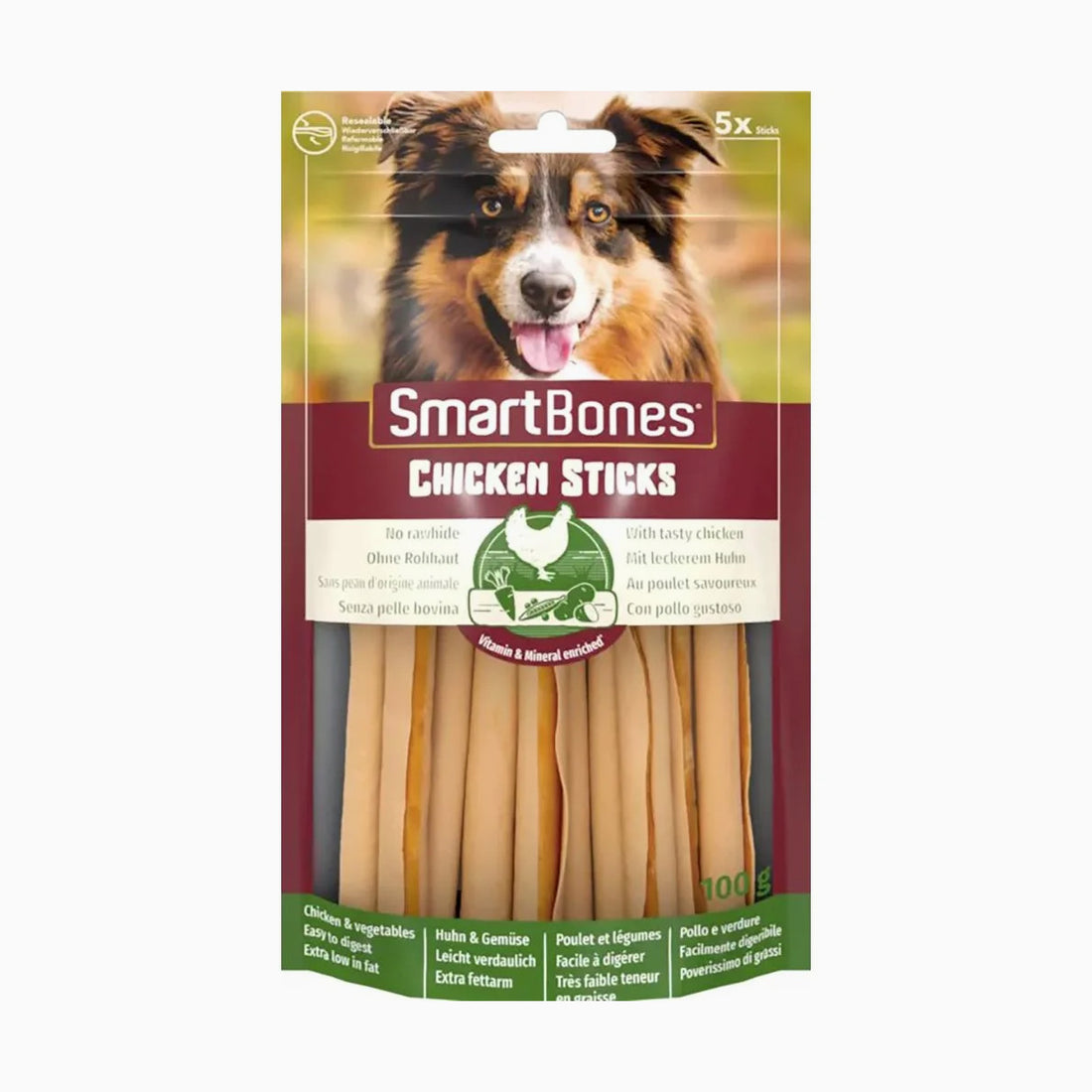 Smart Bones Chicken Sticks X16 – Must Haves Malta